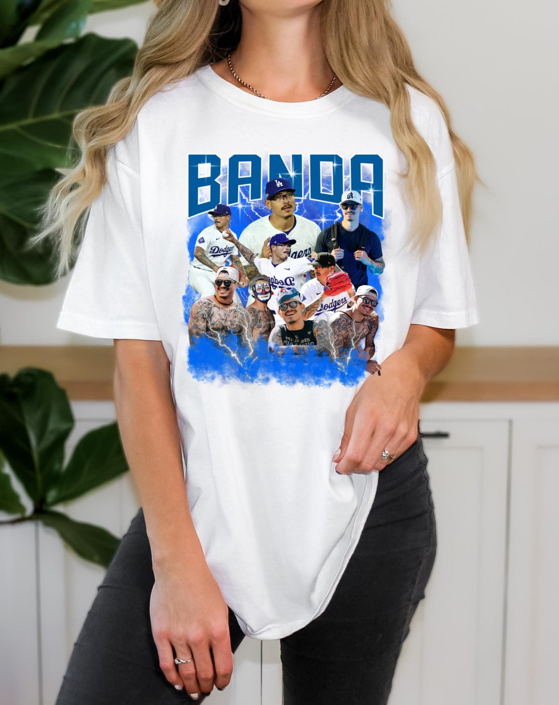 Anthony Banda T-shirt, Dodgers Baseball, Banda T-shirt,Maroon Color ...
