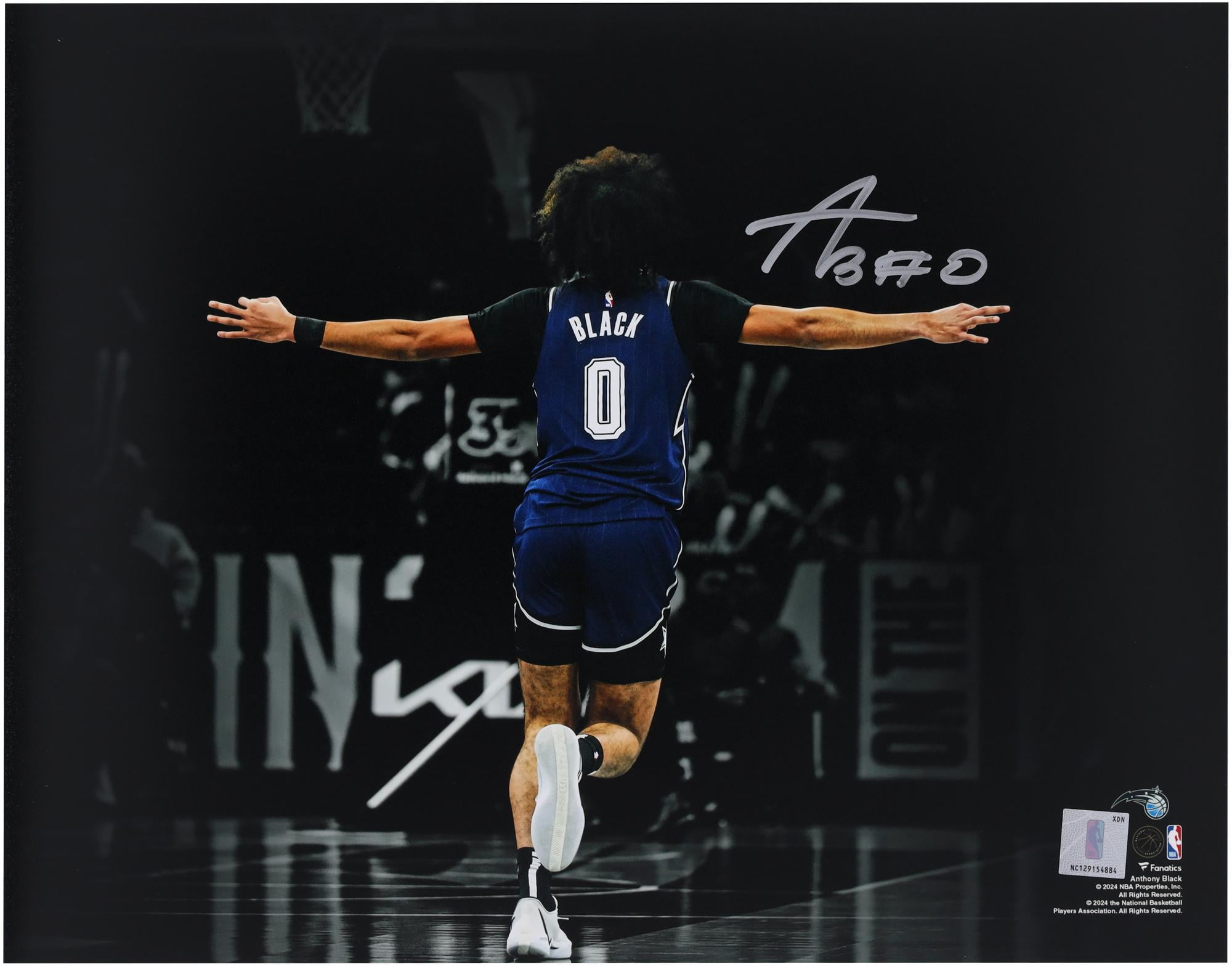 Anthony Black Orlando Magic Autographed 11" x 14" Celebration Spotlight ...