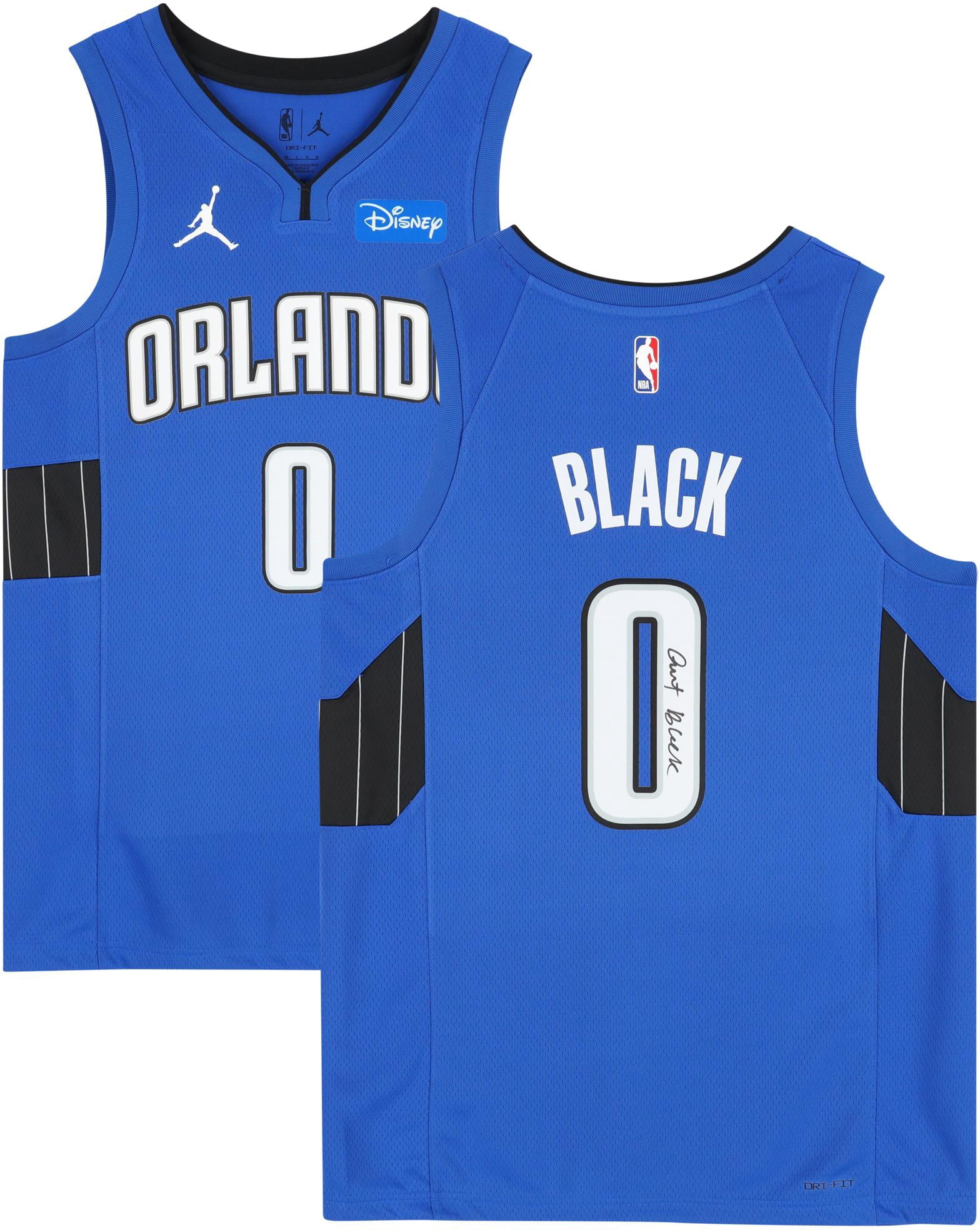Anthony Black Orlando Magic Autographed Blue Jordan Brand 2021-2022 ...