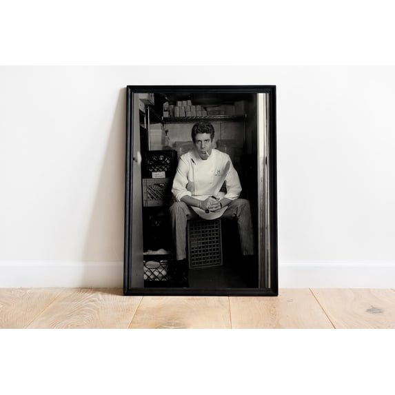Anthony Bourdain Black And White Photography Print, Unframed Paper ...