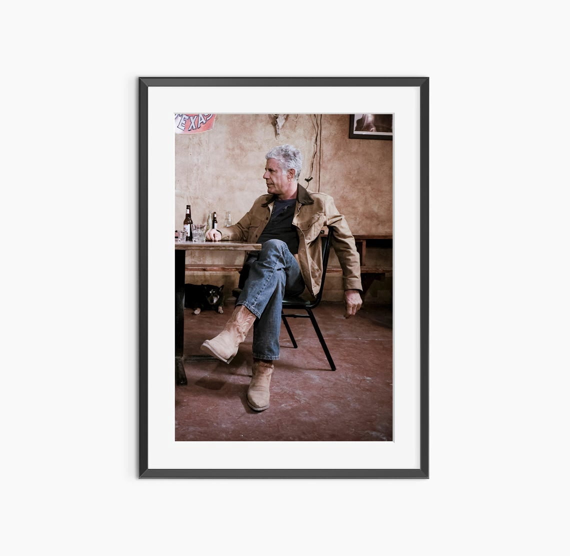 Anthony Bourdain Cooking Kitchen Chef Retro Funky Museum Quality ...