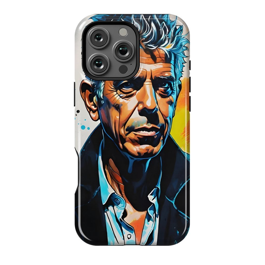 Anthony Bourdain Tough Cases Chef Icon for iPhone 11-17 Protection ...
