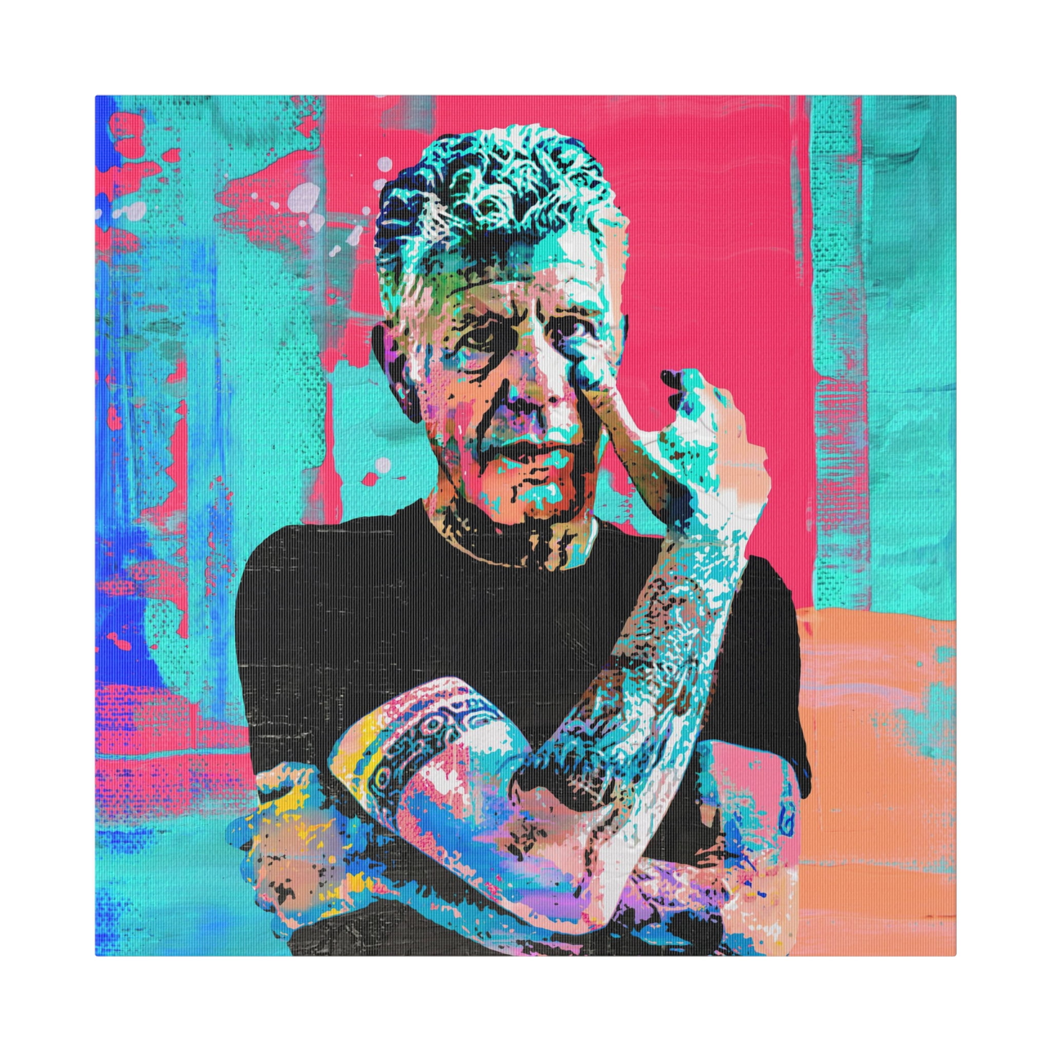Anthony Canvas Wall Art - Pop Art by Stephen Chambers - Walmart.com