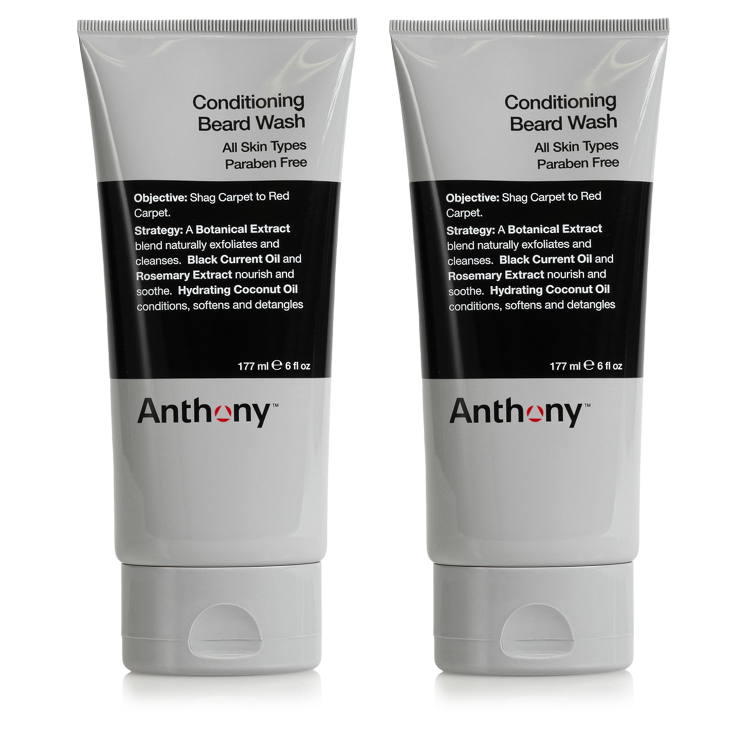 Anthony Conditioning Beard Wash, 6 Fl Oz, Contains Botanical and ...