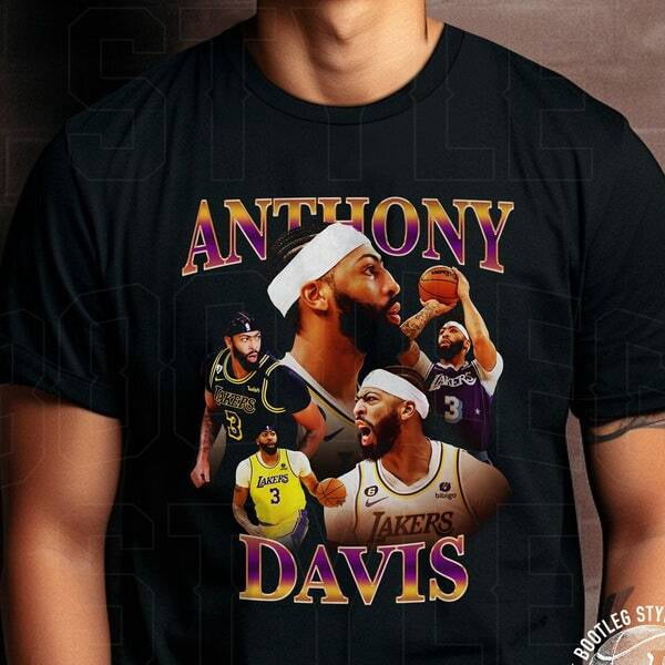 Anthony Davis 90s bootleg t-shirt Anthony Davis vintage basketball t ...