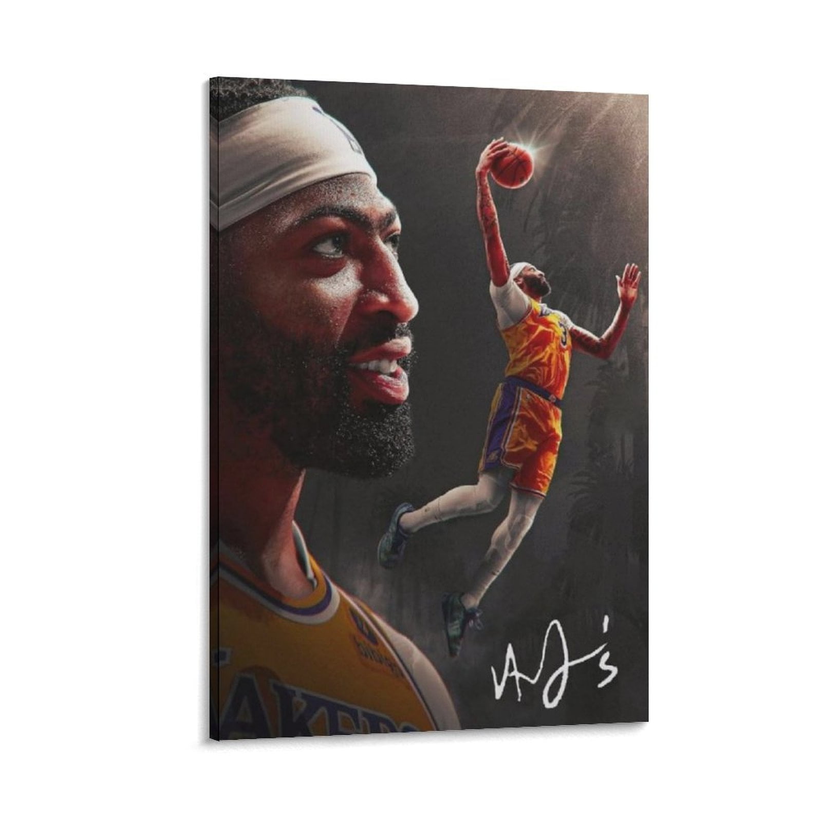Anthony Davis Canvas Poster Posters Wall Art Painting Canvas Gift ...