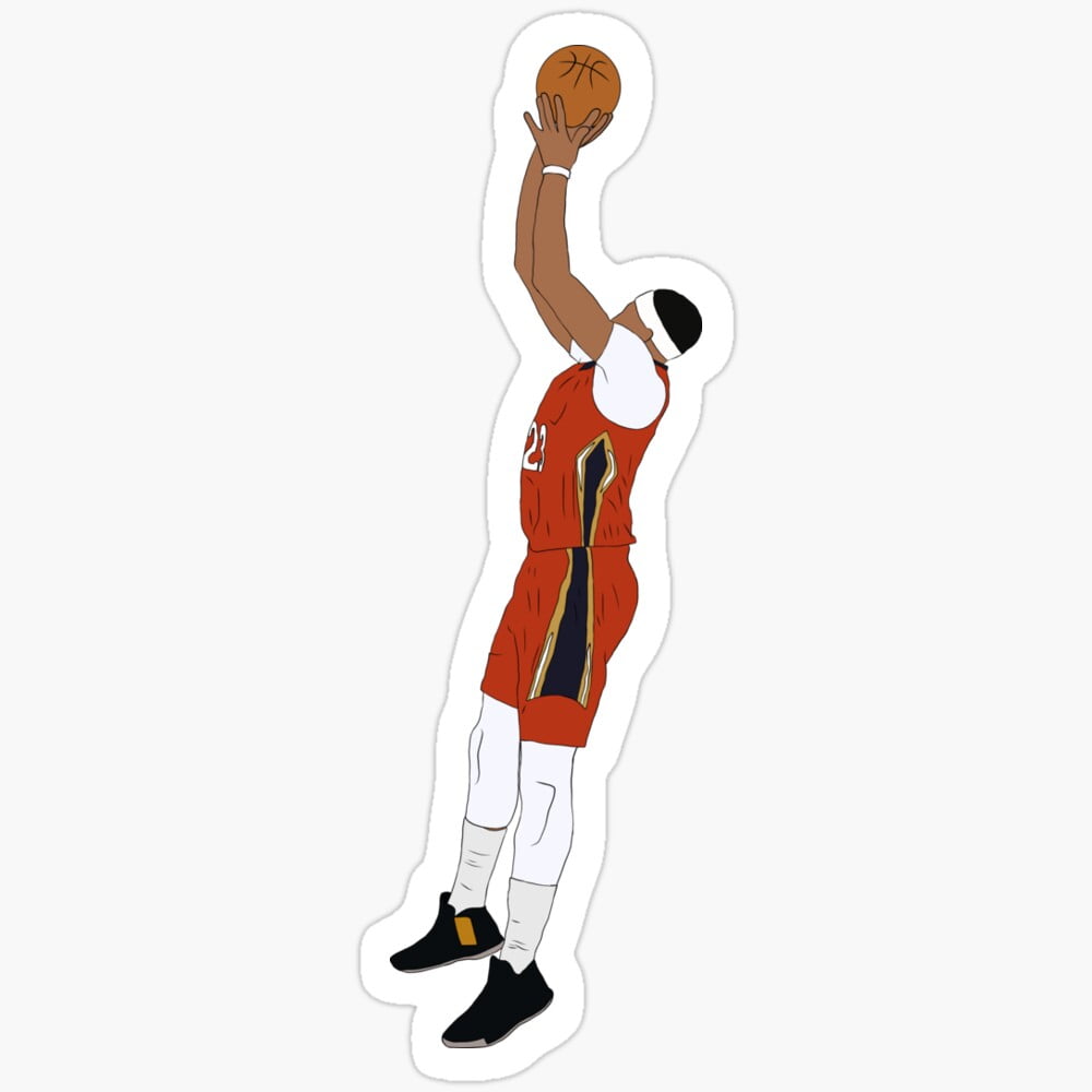 Anthony Davis Fadeaway Sticker Phone Decal Water Bottle Stickers Car ...