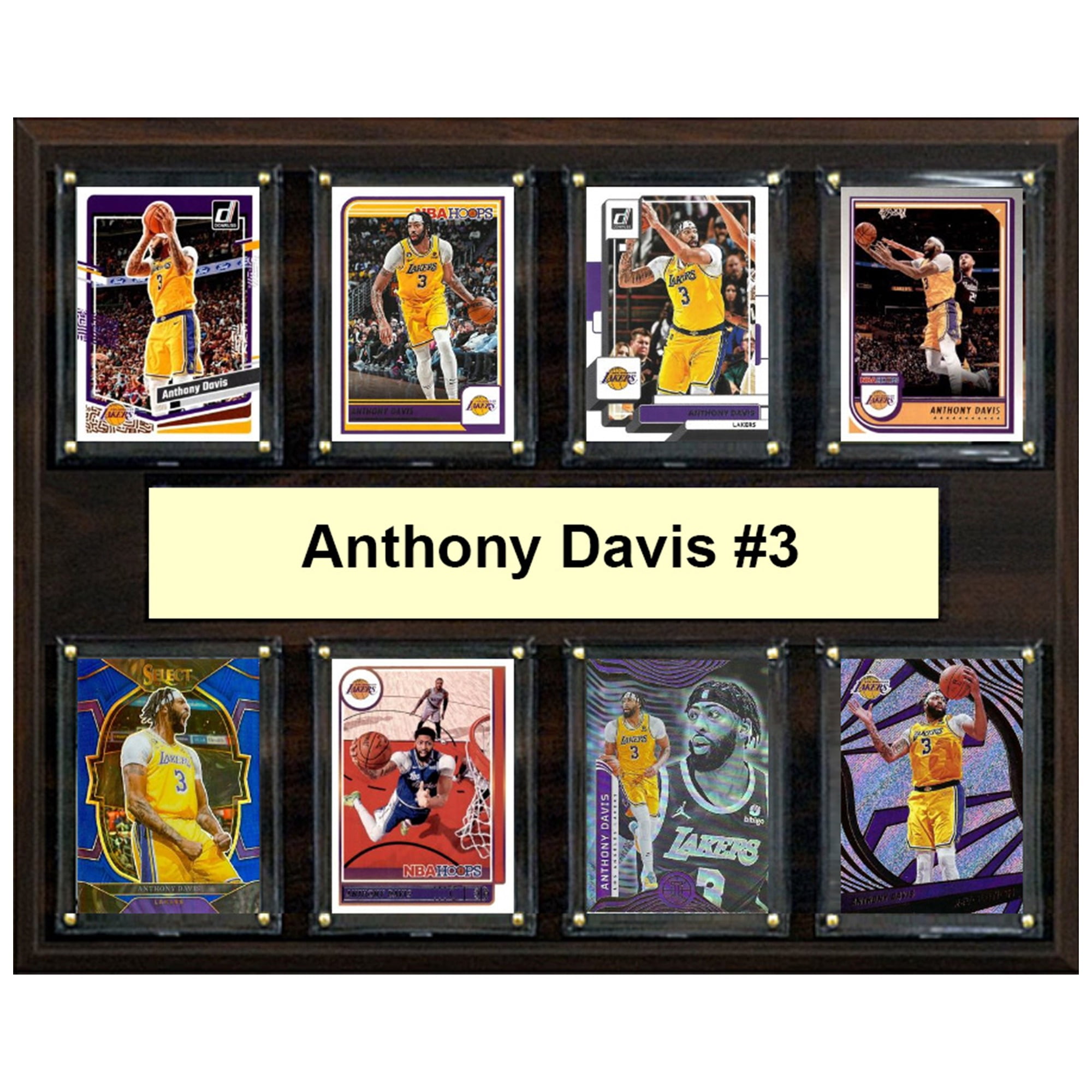 Anthony Davis Los Angeles Lakers 12" x 15" Trading Card Plaque ...
