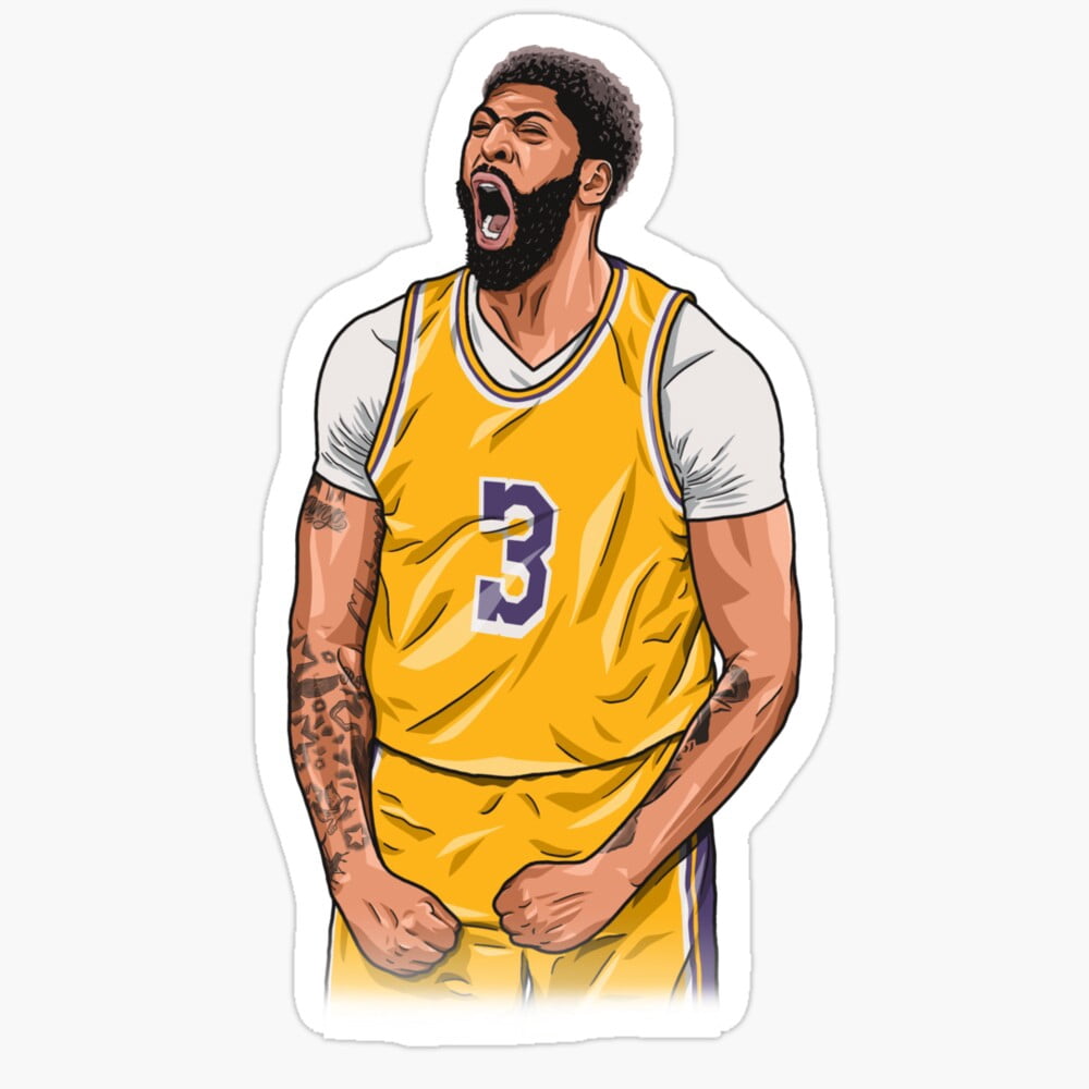 Anthony Davis Sticker Phone Decal Water Bottle Stickers Car Decals ...