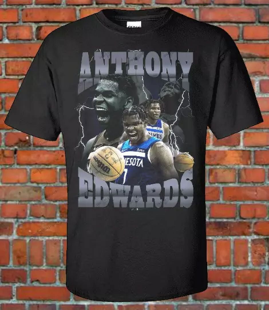 Anthony Edwards 90S Style Vintage Bootleg Unisex Rap T-Shirt Hot ...