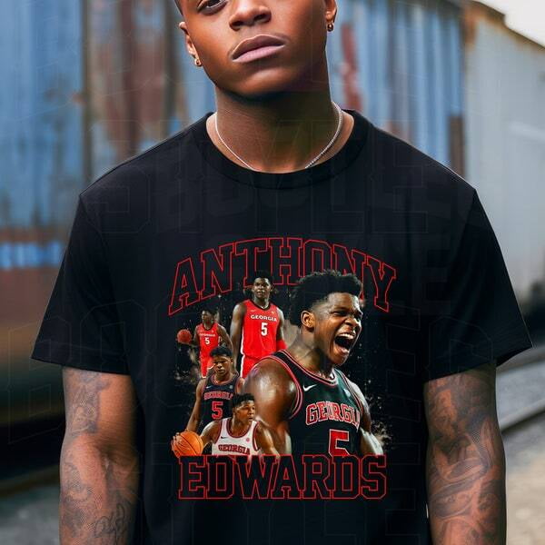 Anthony Edwards 90s Bootleg Style Rap Shirt for Men Women Vintage Shirt ...