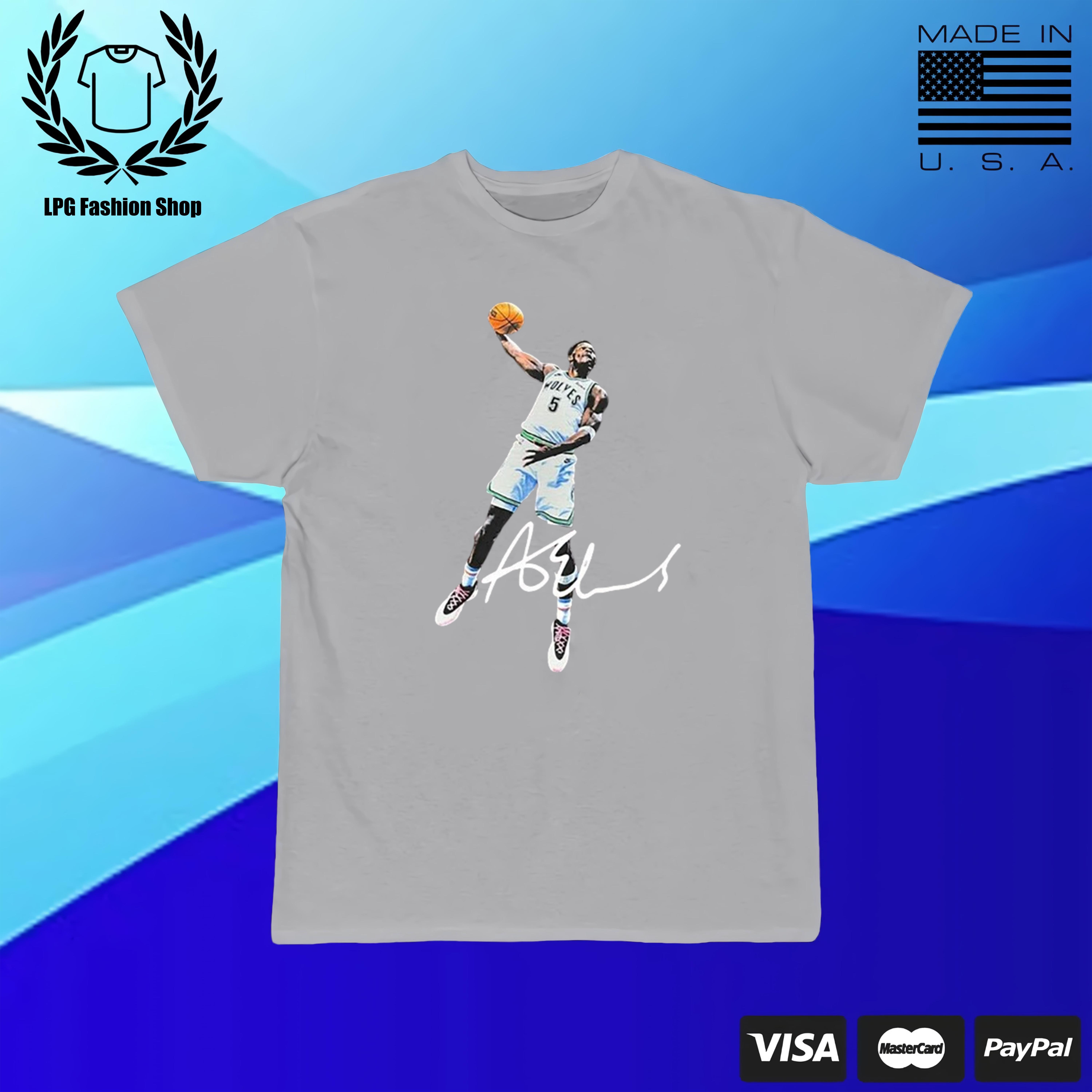 Anthony Edwards AE Takeover Players signature t-shirt - Walmart.com