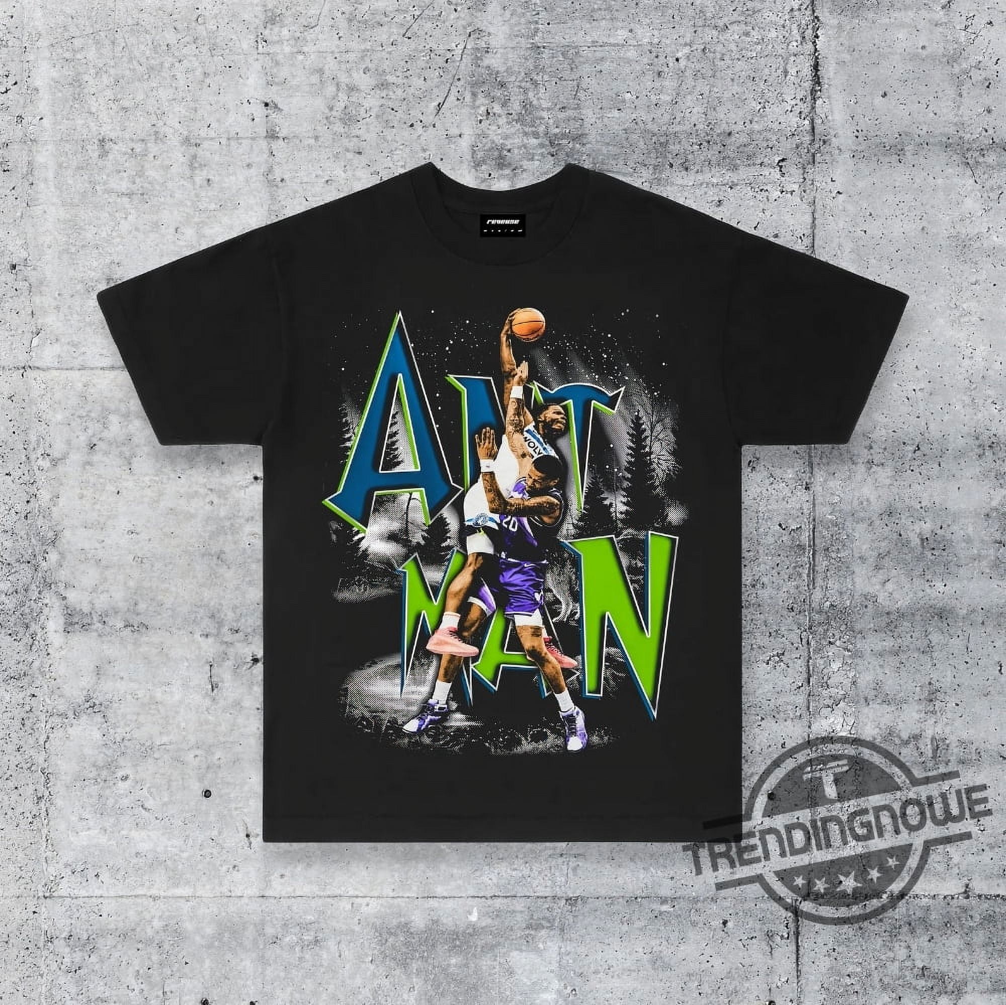 Anthony Edwards Ant Man Shirt Anthony Edwards Tee Minnesota Basketball ...