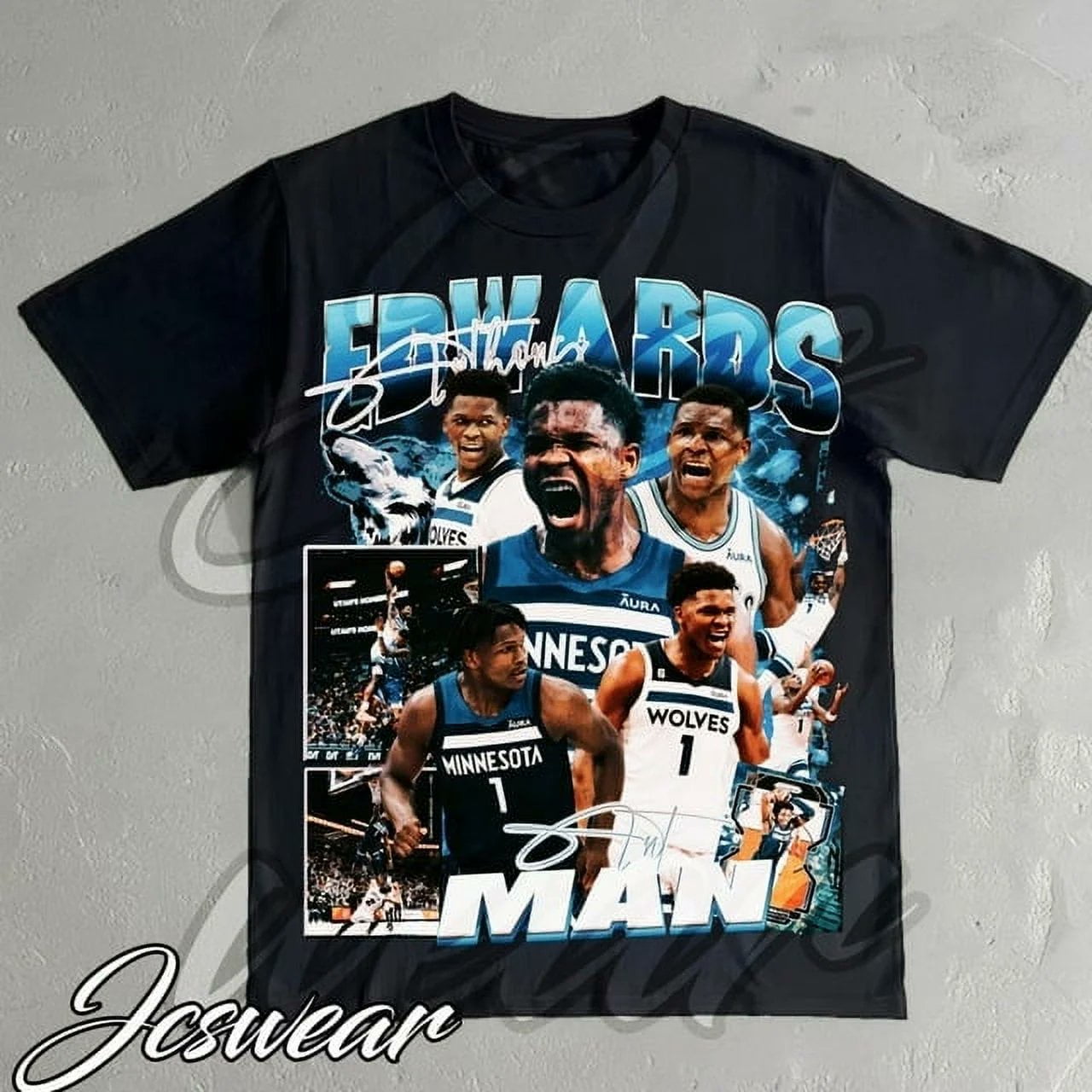 Anthony Edwards "Ant-Man" T-Shirt | Vintage Minnesota Basketball ...