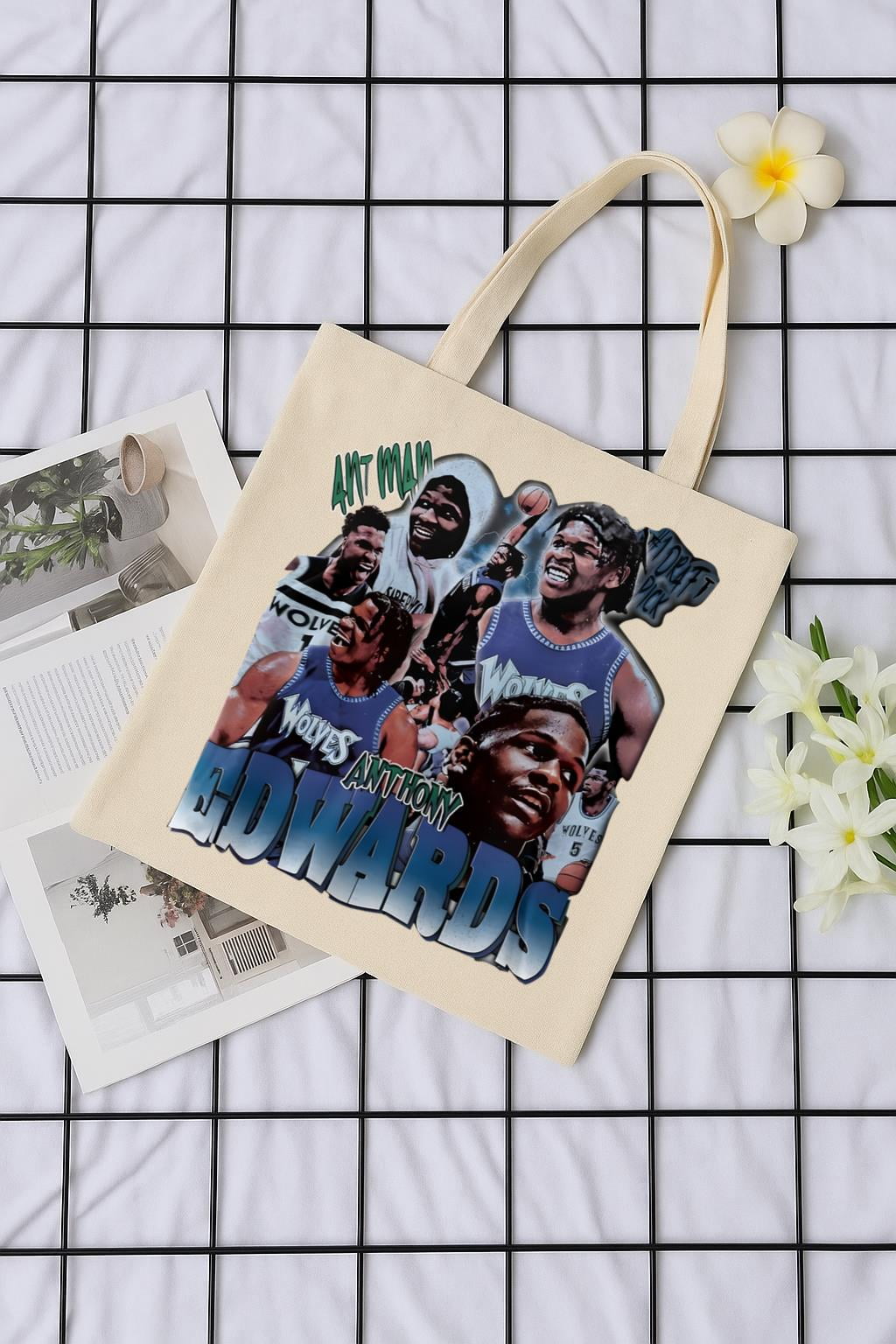 Anthony Edwards Bag Vintage Anthony Edwards Graphic Jersey Bootleg 90s ...