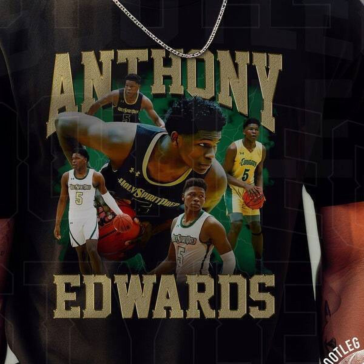 Anthony Edwards High School 90s Bootleg Style Rap Shirt for Men Women ...