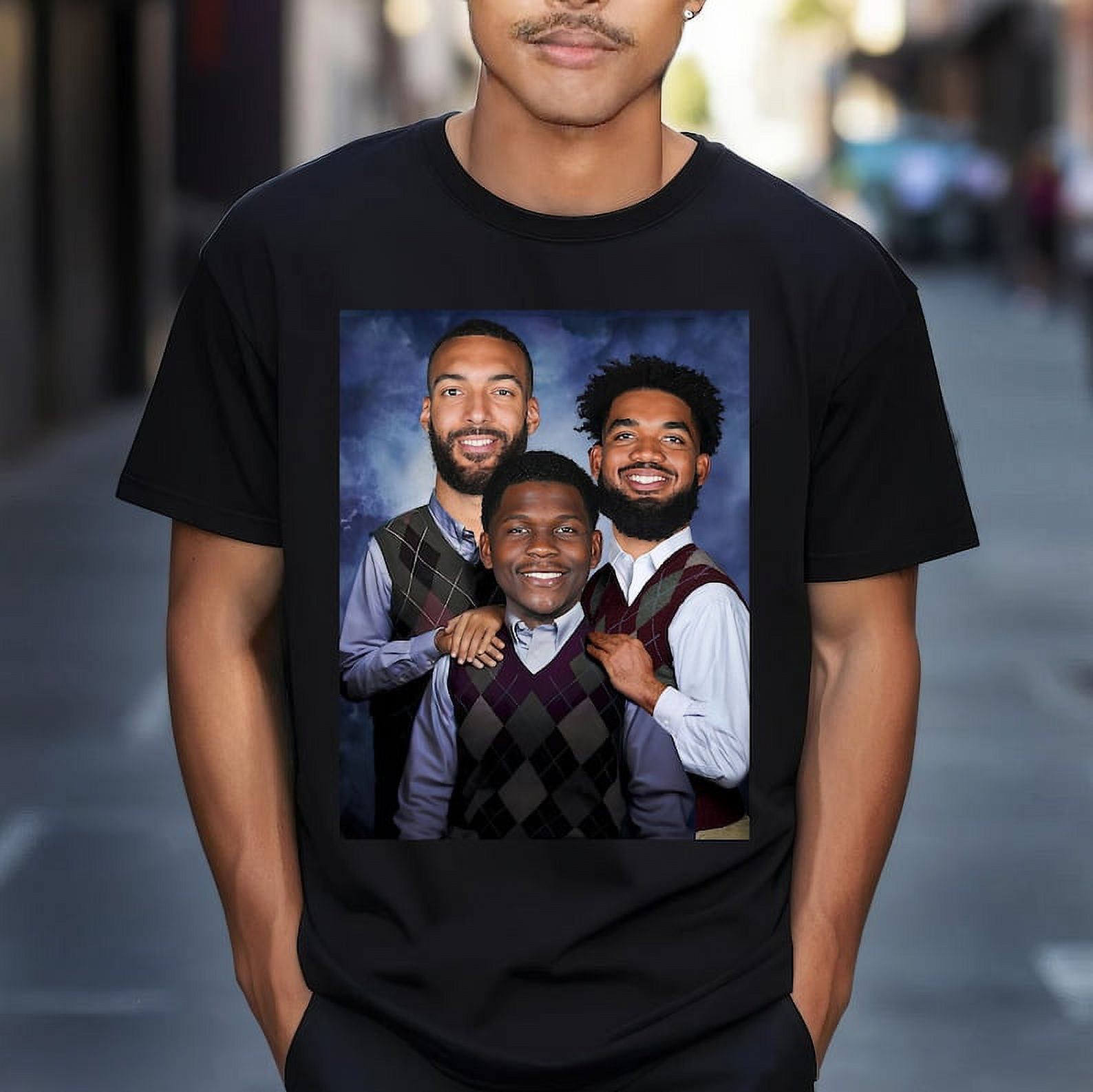 Anthony Edwards Karl Anthony Towns Rudy Gobert Minnesota Timberwolves ...