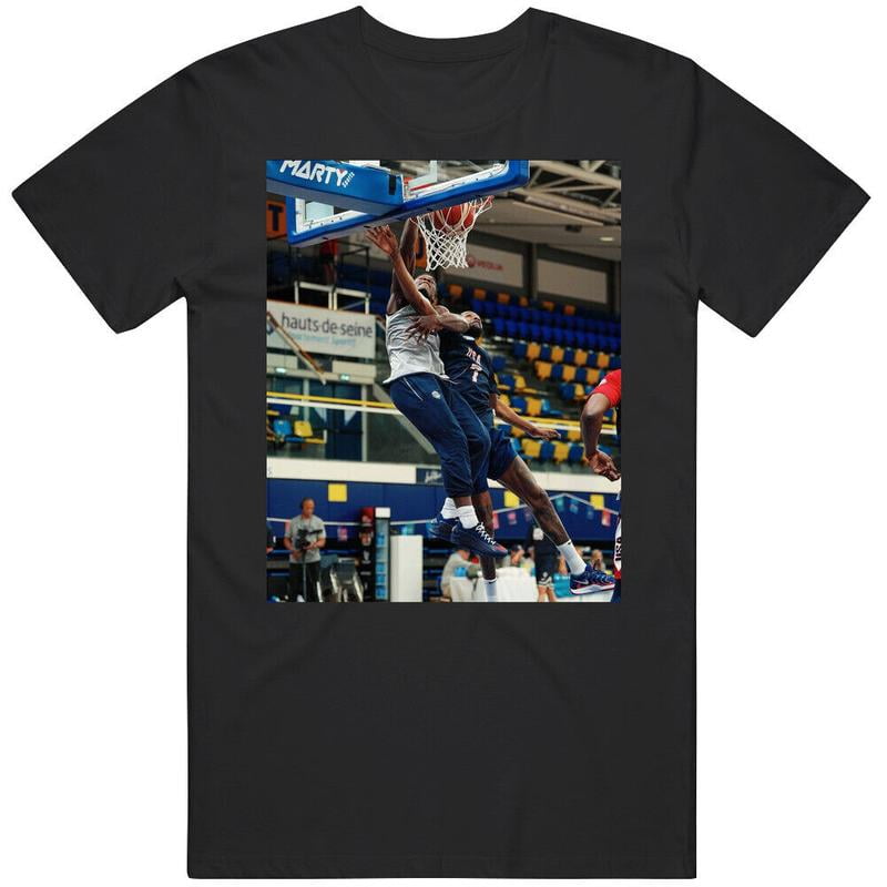 Anthony Edwards Poster Dunk over Kevin Durant KD Ant Basketball Fan T ...