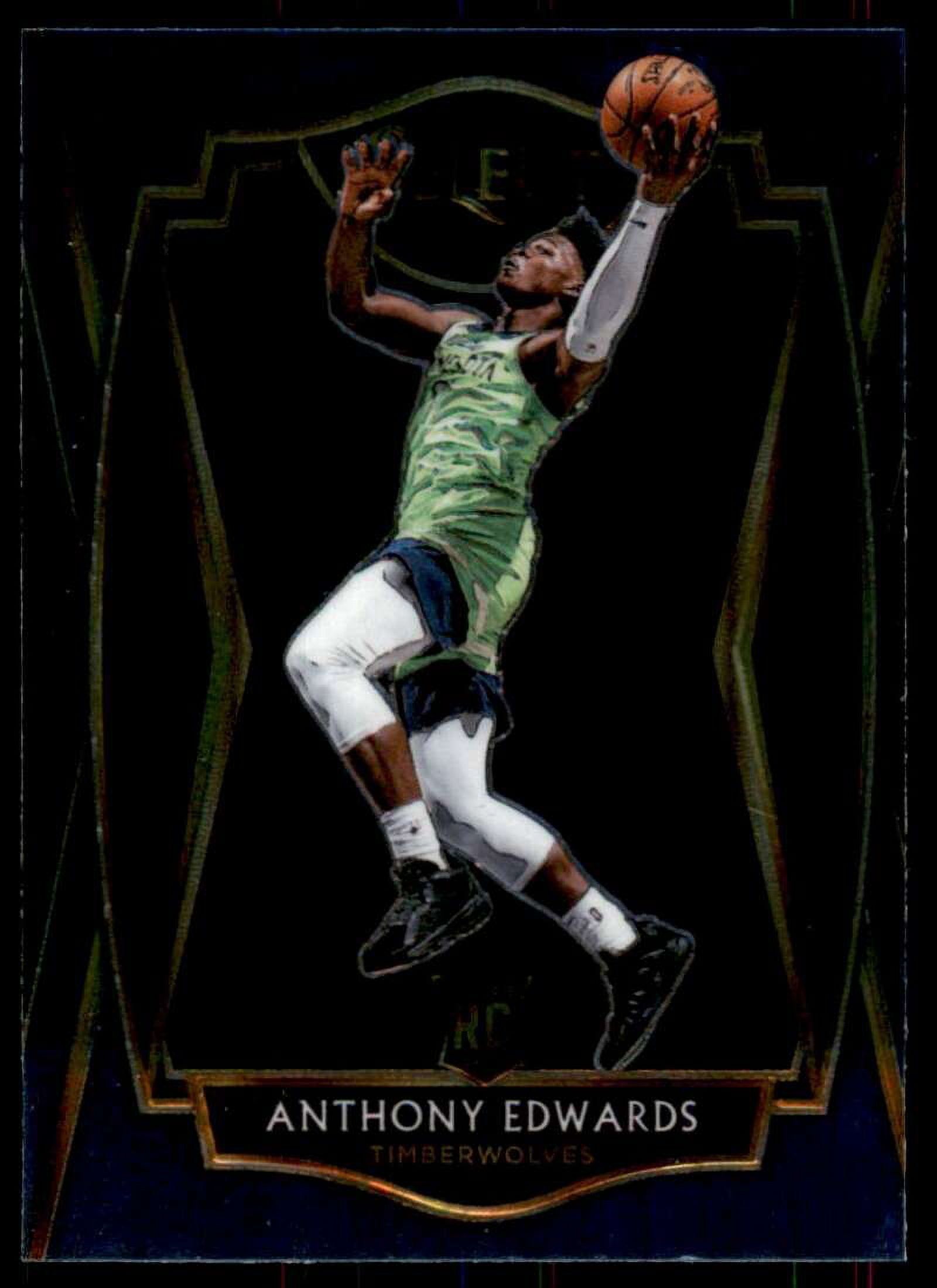 Anthony Edwards Rookie Card 2020-21 Select Blue #169 - Walmart.com