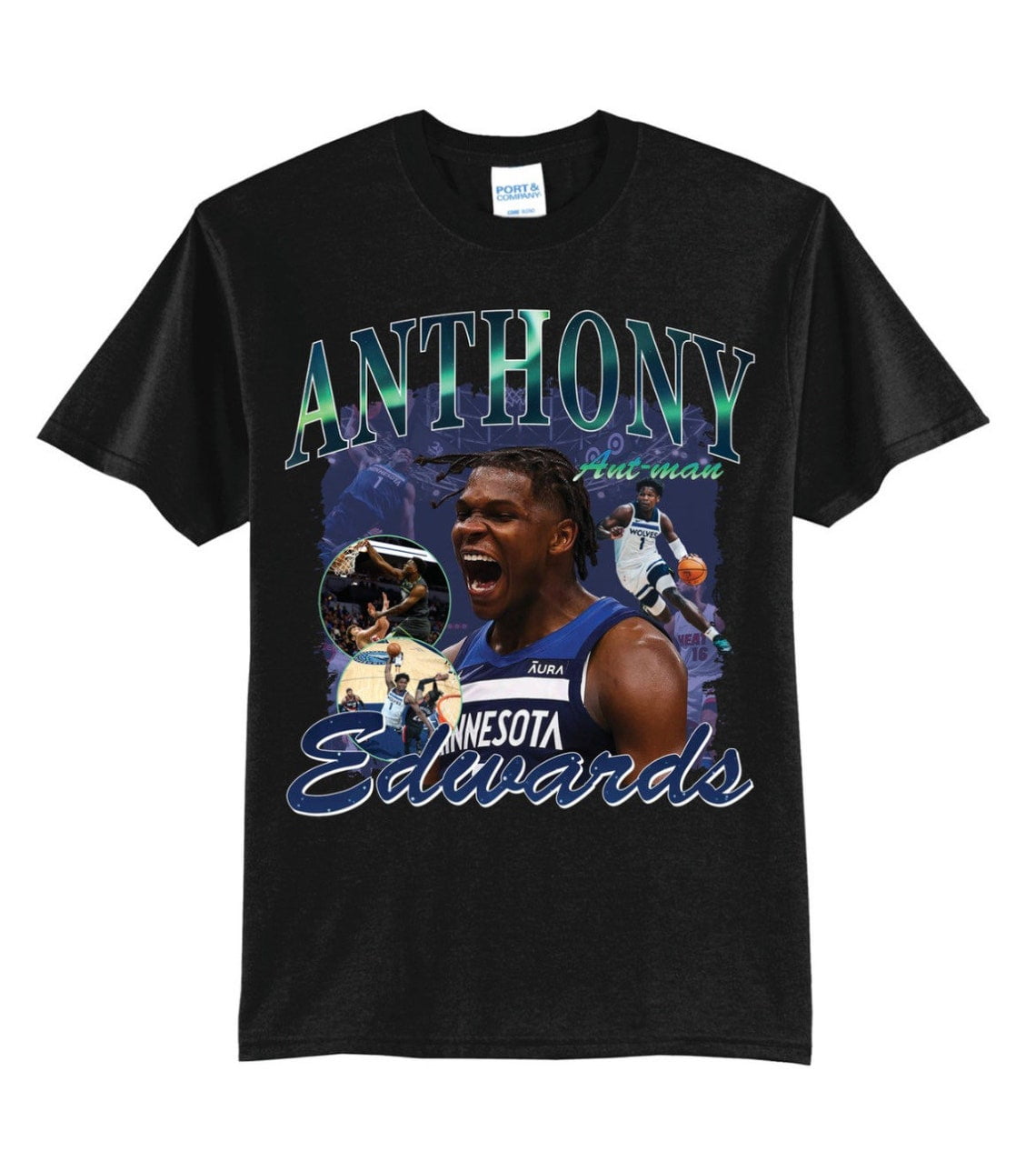 Anthony Edwards Shirt - Walmart.com
