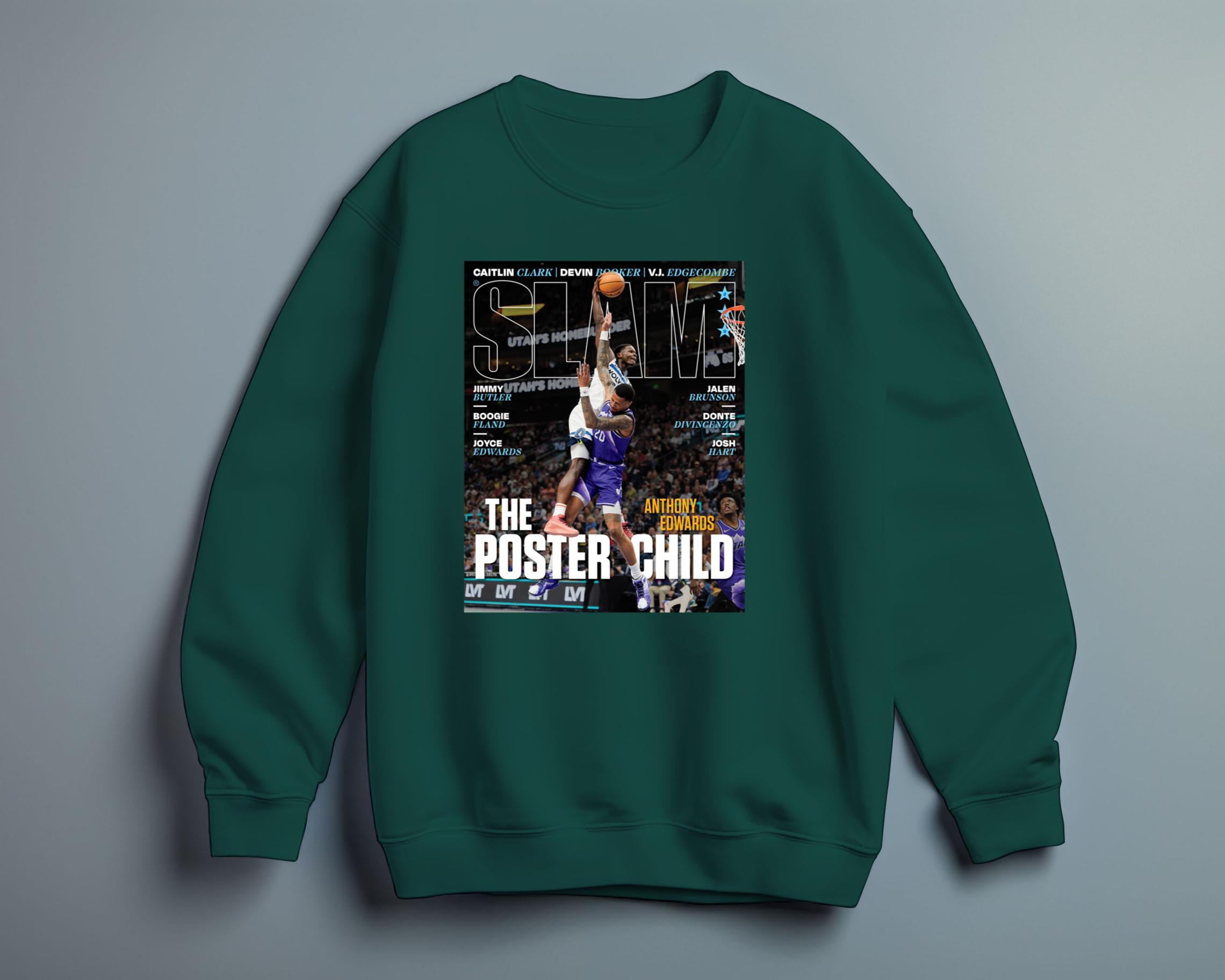 Anthony Edwards Slam The Poster Chill ShirtChristmas Gift Shirt ...