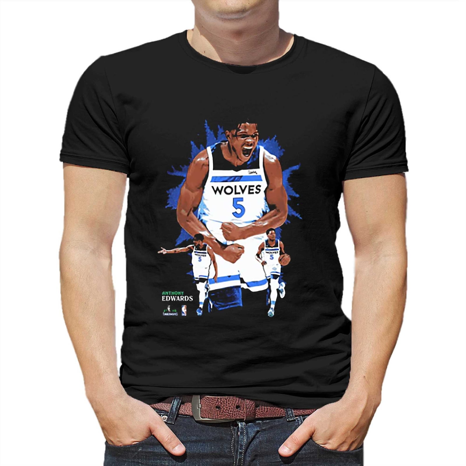 Anthony Edwards The Western Conference Calabasas Shirt - Walmart.com