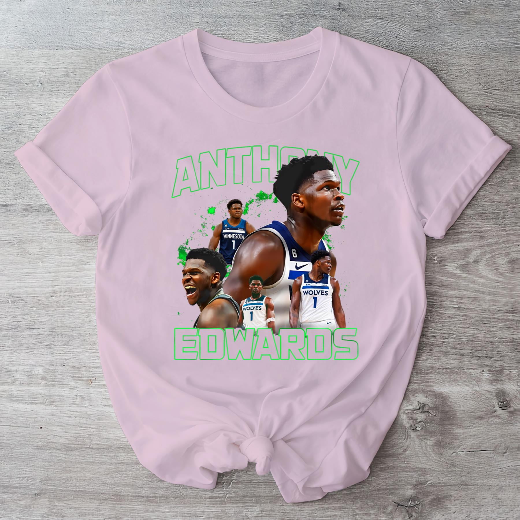 Anthony Edwards shirt for Youth Children 90s bootleg rap vintage style ...