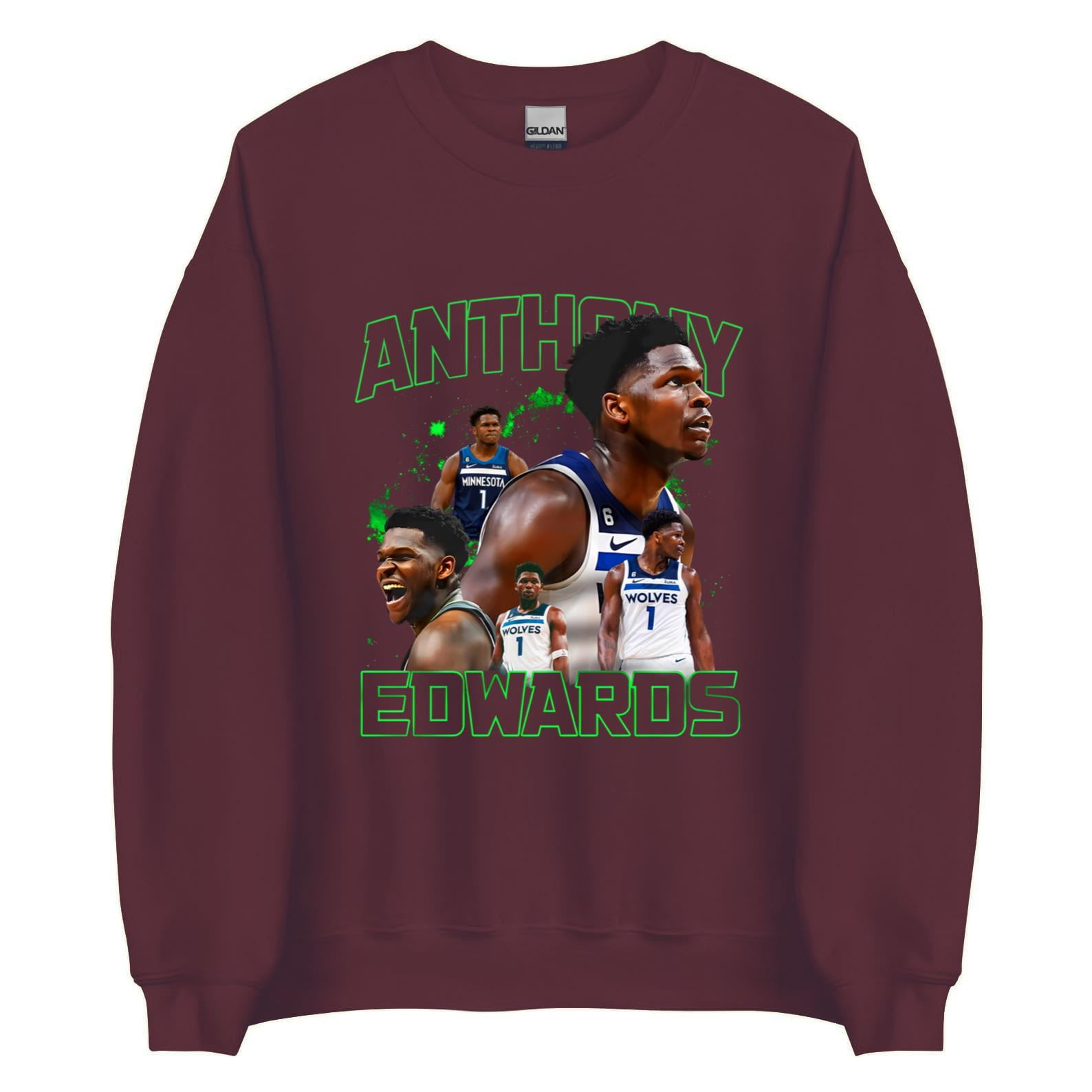 Anthony Edwards shirt for Youth Children 90s bootleg rap vintage style ...