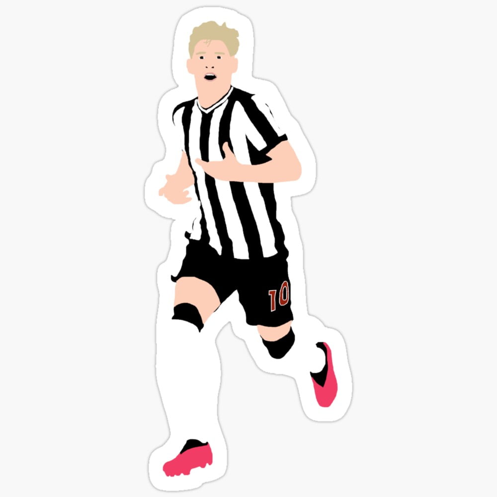 Anthony Gordon - Nufc Sticker Phone Decal Water Bottle Stickers Car ...