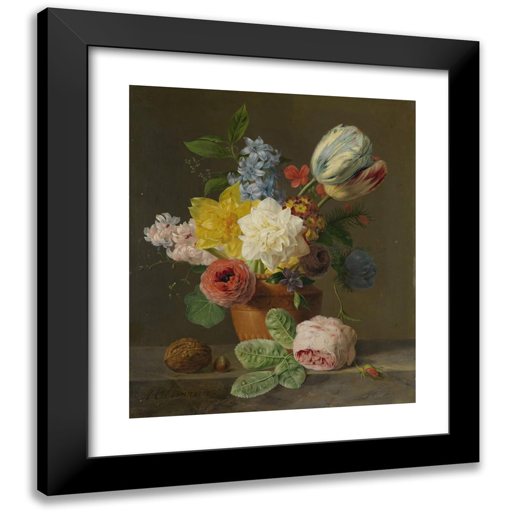 Anthony Oberman 12x14 Black Modern Framed Museum Art Print Titled ...
