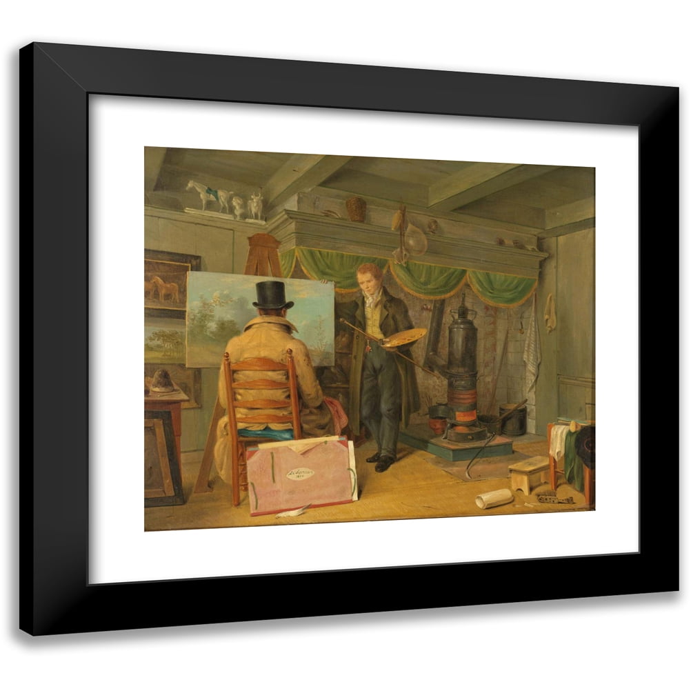 Anthony Oberman 17x15 Black Modern Framed Museum Art Print Titled - The ...