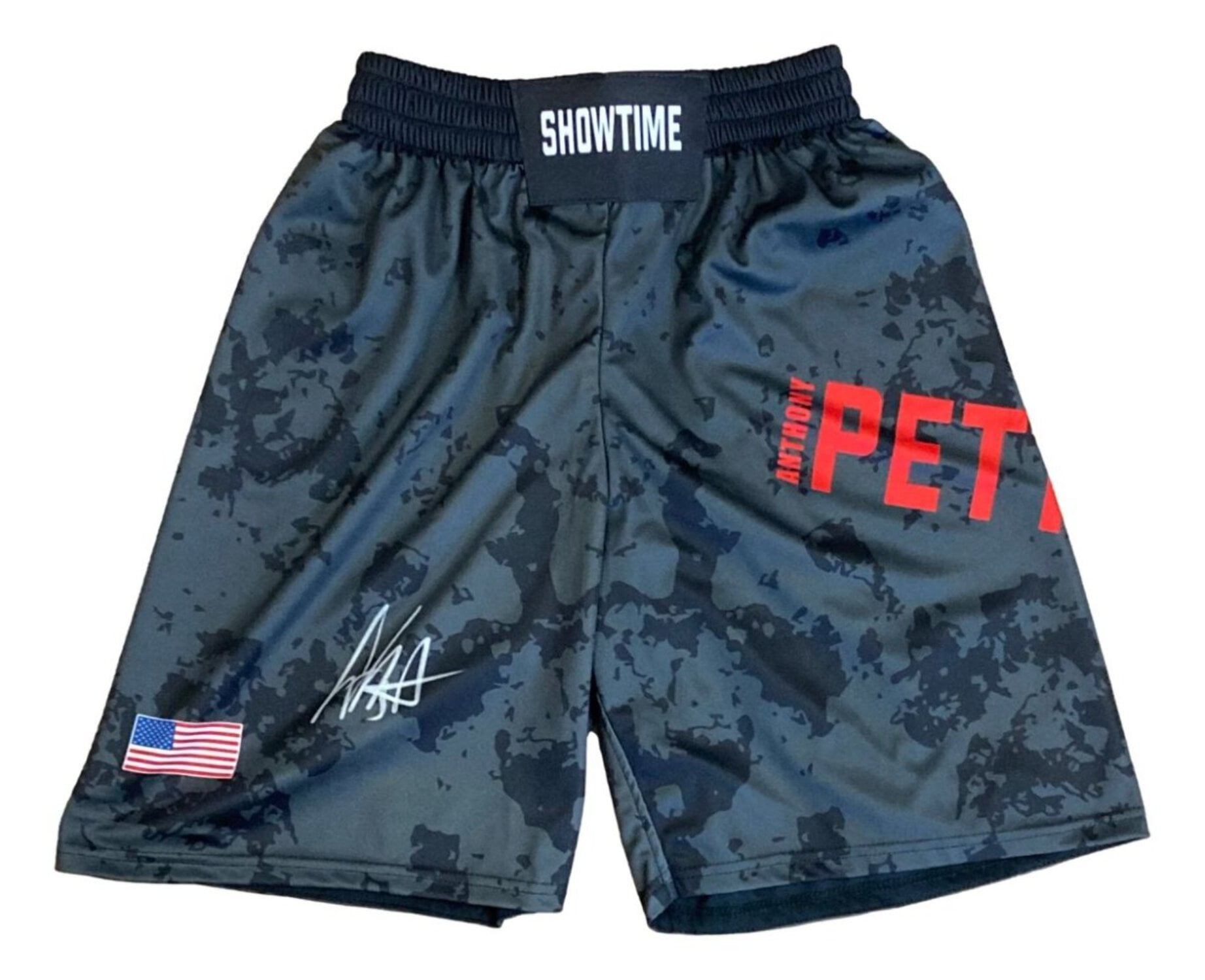 Anthony Pettis Signed Custom Black MMA Fight Trunks BAS - Walmart.com