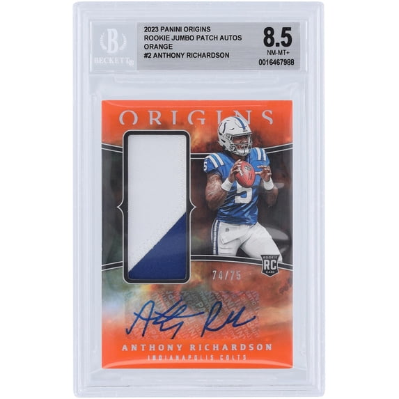 Anthony Richardson Indianapolis Colts Autographed 2023 Panini Origins 2 ...