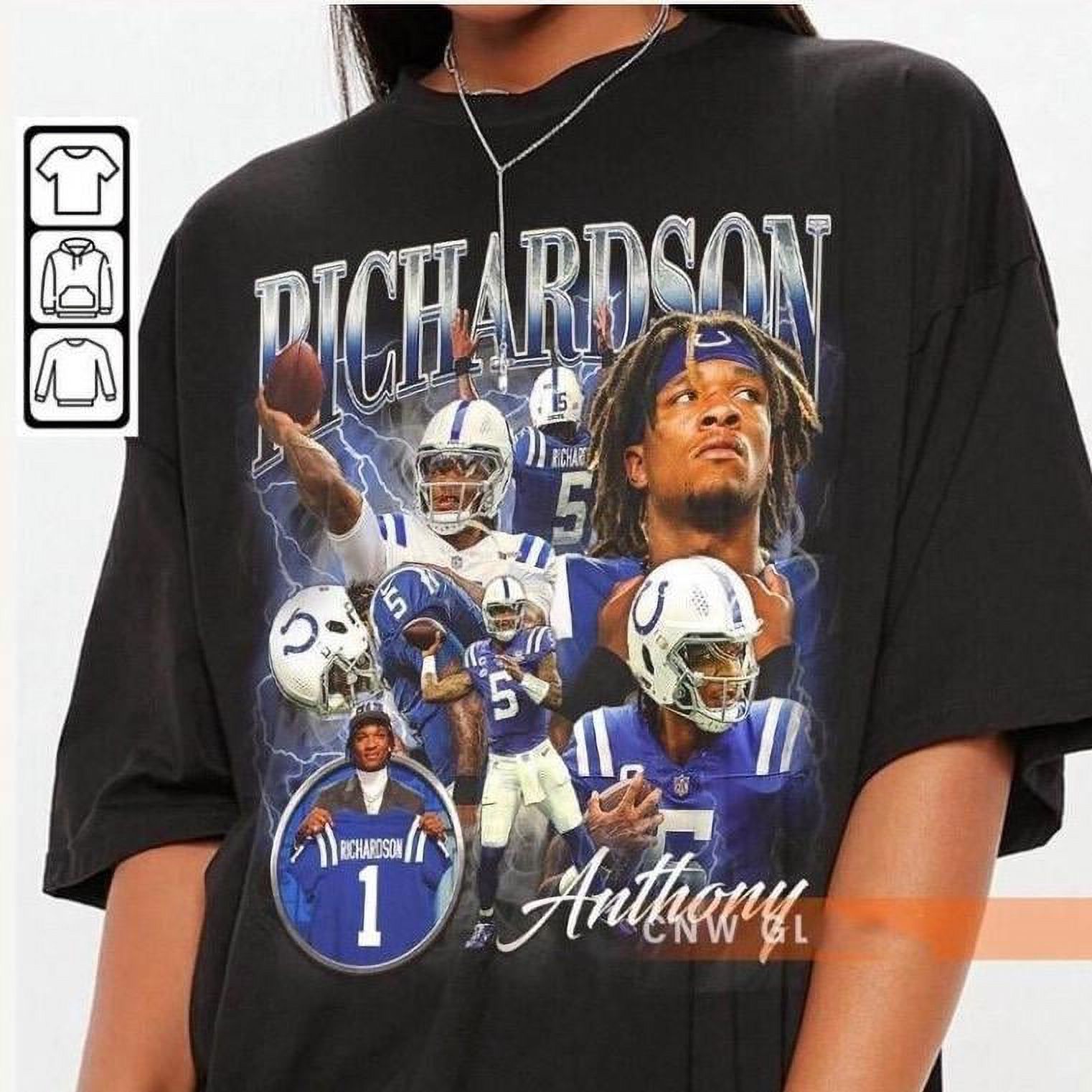 Anthony Richardson Indianapolis Football Colts T for fan Unisex Comfort ...