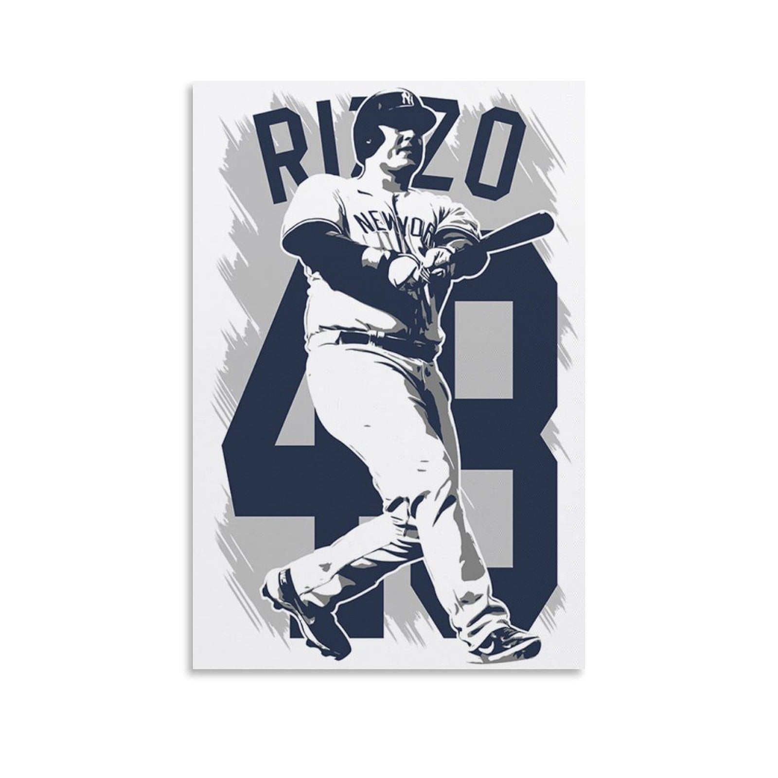 Anthony Rizzo Posters Art Print Wall Photo Paint Poster Hanging Picture ...