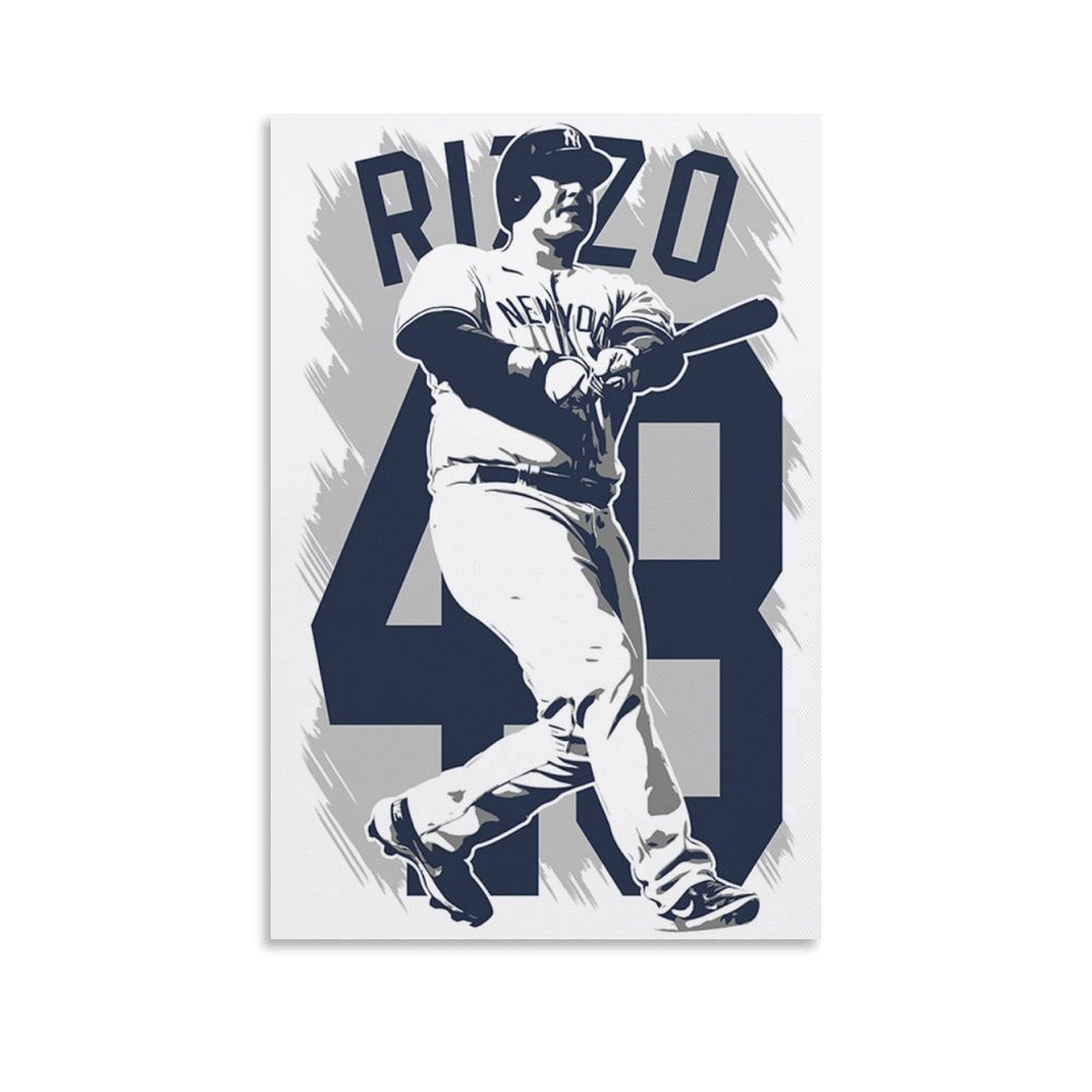 Anthony Rizzo Posters Wall Art Painting Canvas Gift Living Room Prints ...