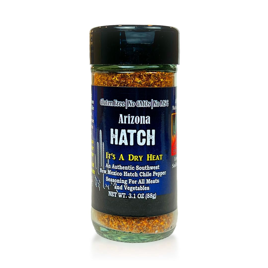 Anthony Spices Arizona Hatch SAF21 Chile Pepper Seasoning - Glass ...