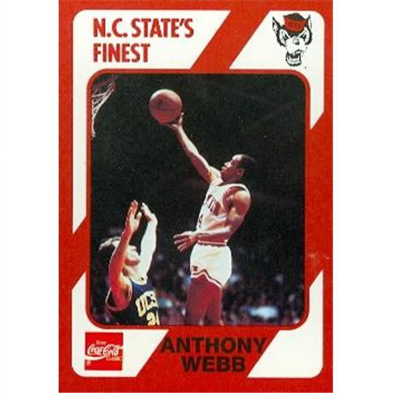 Anthony Spud Webb Basketball Card (N.C. North Carolina State) 1989 ...