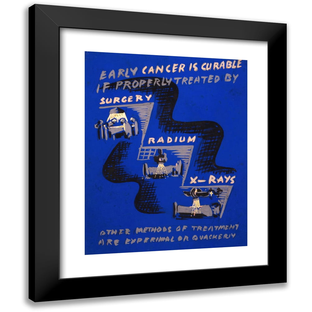 Anthony Velonis 15x18 Black Modern Framed Museum Art Print Titled ...