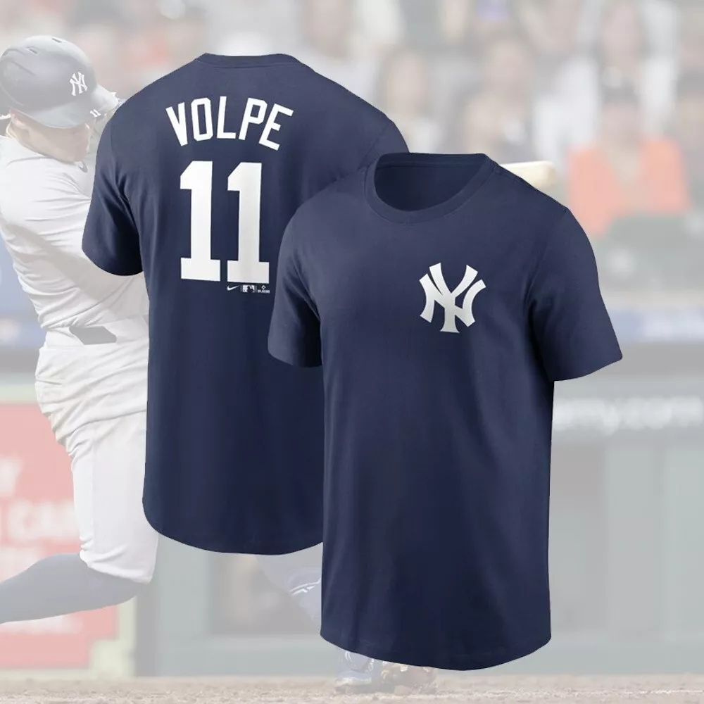 Anthony Volpe #11 New York Y.a.n.k.e.e.s Player Name & Number - Walmart.com