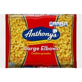 Anthony's Pasta Large Elbows 16 oz for Classic Italian-American Recipes ...