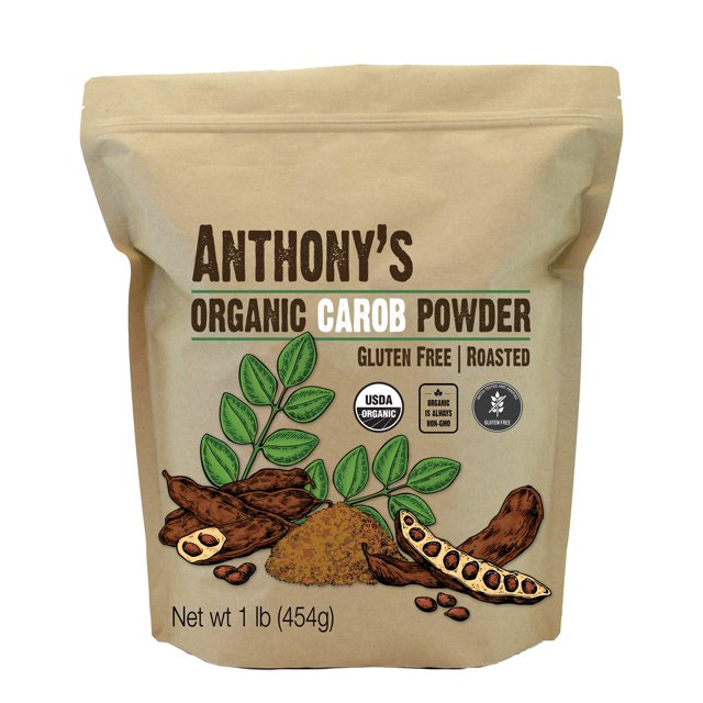 Anthony's Organic Carob Powder, 1 lb, Gluten Free, Non GMO, Cocoa ...
