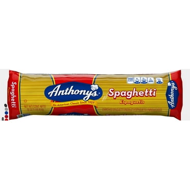 Anthony's Large Elbow Wheat Macaroni, 16 oz - Walmart.com