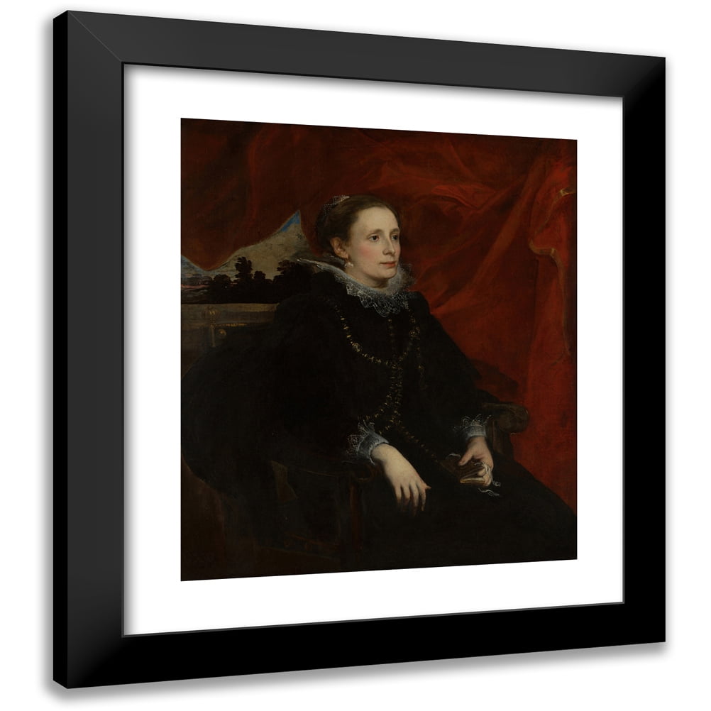 Anthony van Dyck 12x14 Black Modern Framed Museum Art Print Titled ...