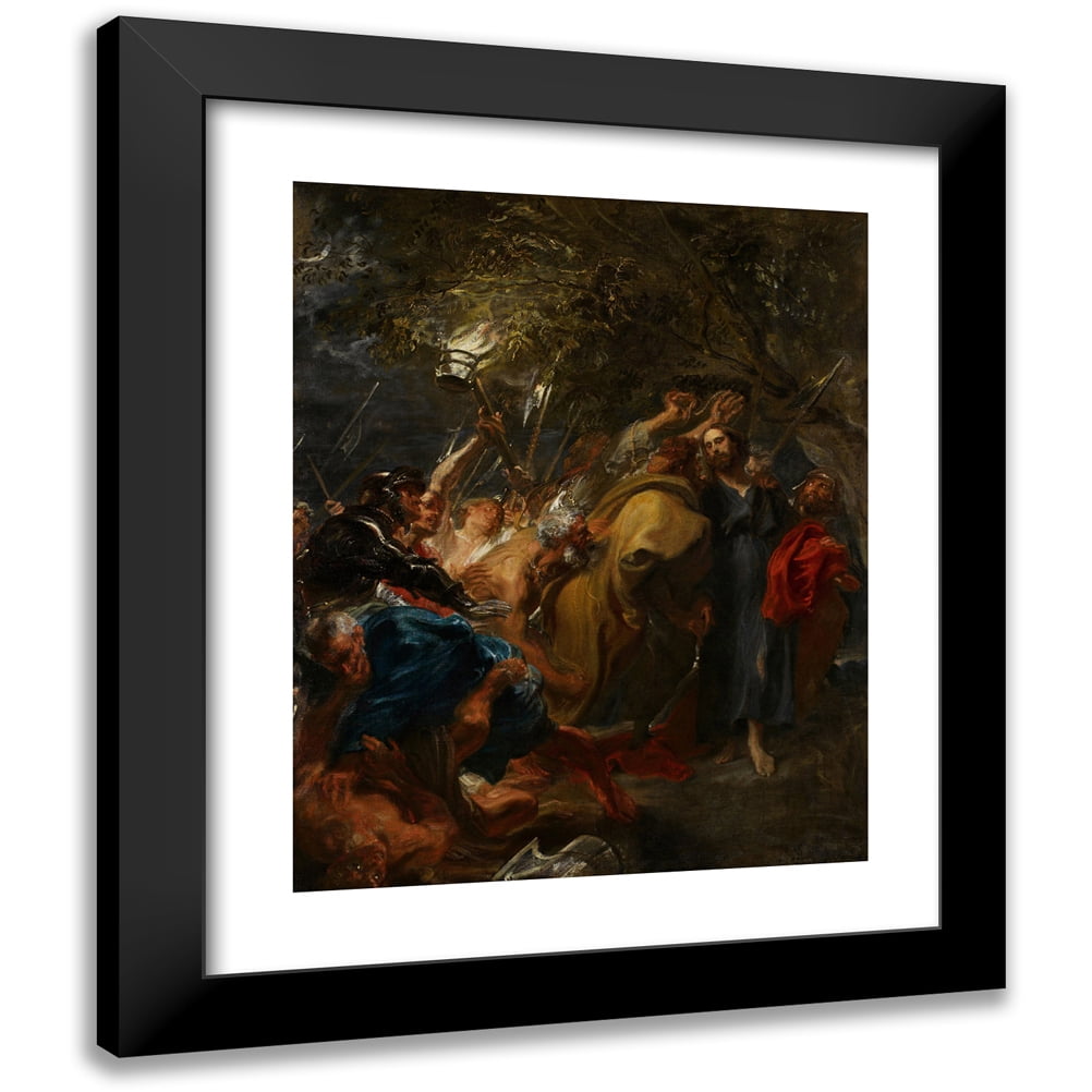 Anthony van Dyck 12x14 Black Modern Framed Museum Art Print Titled ...