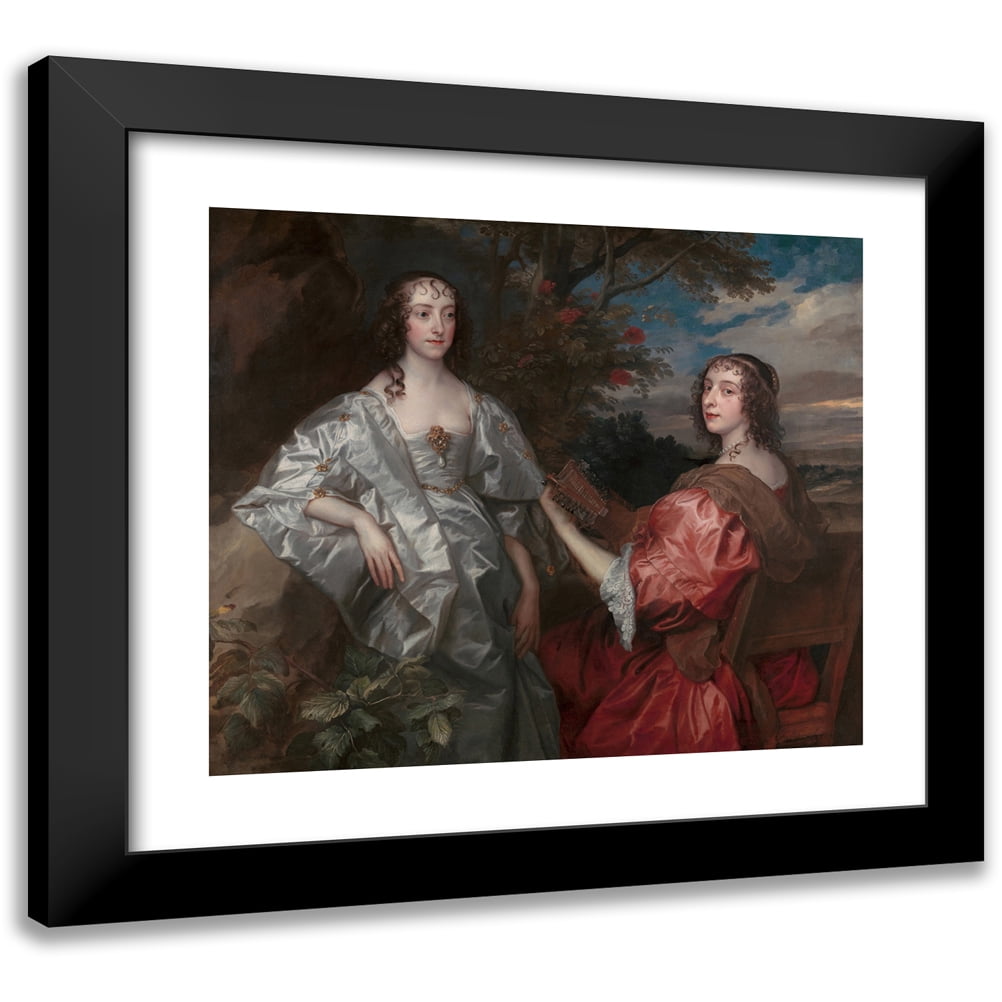Anthony van Dyck 14x12 Black Modern Framed Museum Art Print Titled ...