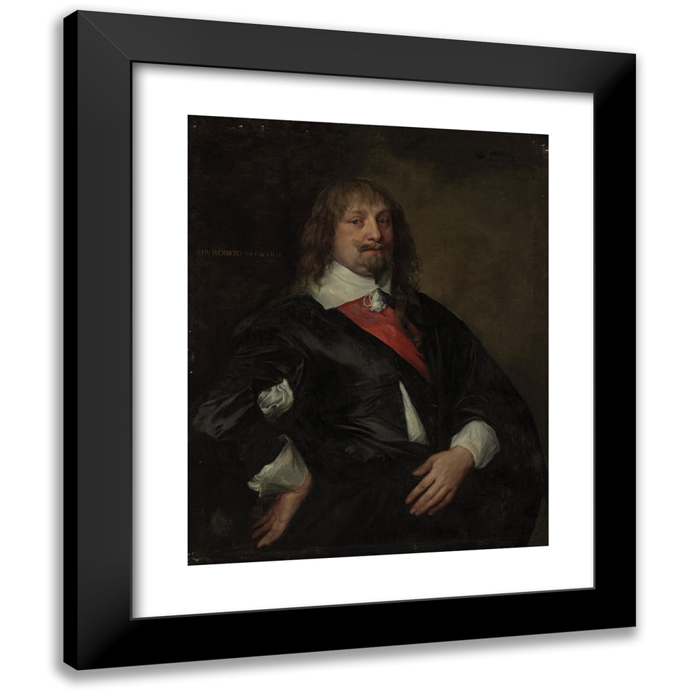 Anthony van Dyck 15x18 Black Modern Framed Museum Art Print Titled - A ...