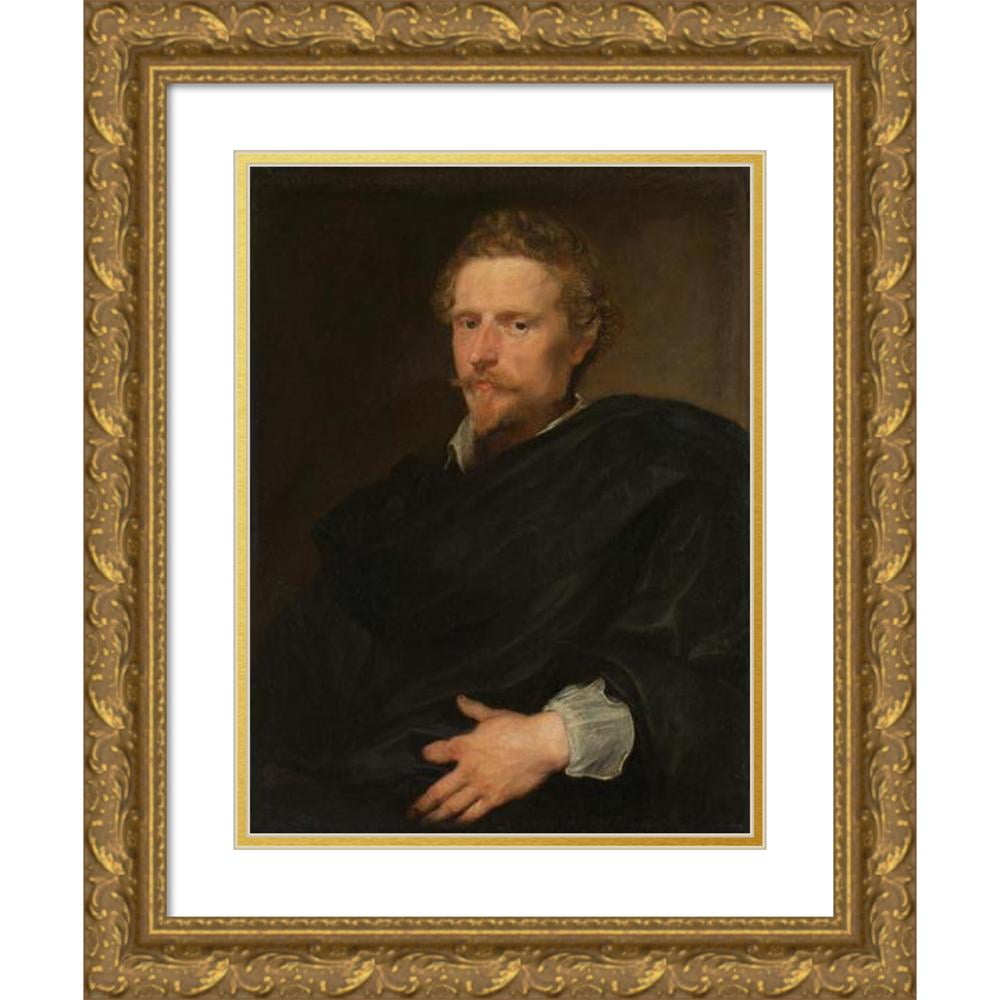 Anthony van Dyck 15x18 Gold Ornate Wood Frame and Double Matted Museum ...