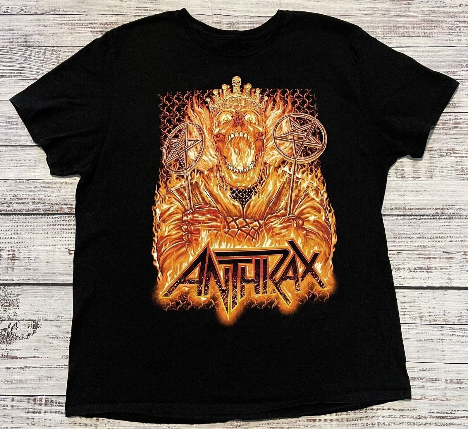 Anthrax 2022 Tour 4Oth Anniversary T-Shirt Black Unisex S-5Xl - Walmart.com Anthrax 2022 Tour 4Oth Anniversary T-Shirt Black Unisex S-5Xl - Walmart.com