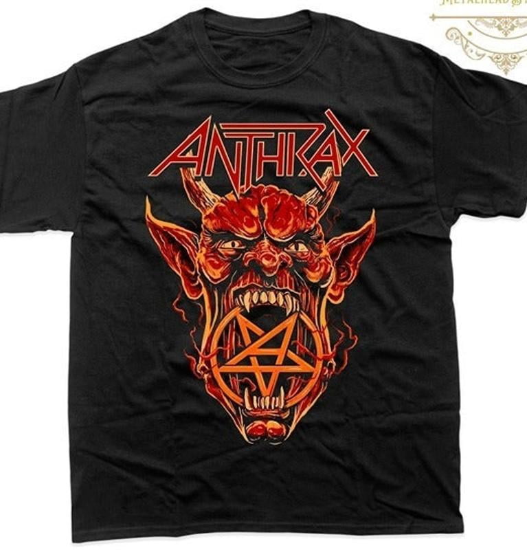 Anthrax Album - Heavy Nu Death Black Metal All size Unisex Comfort Tee ...